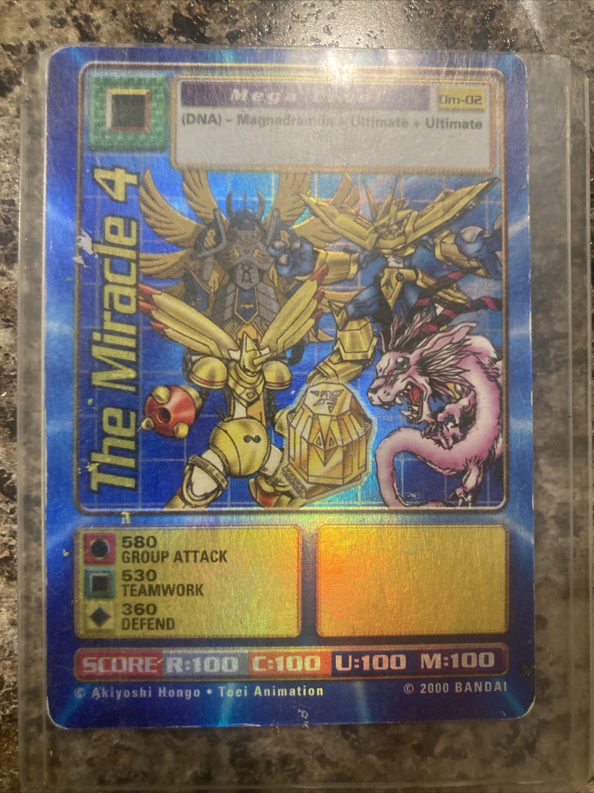 digimon card the miracle 4 card Holographic | eBay