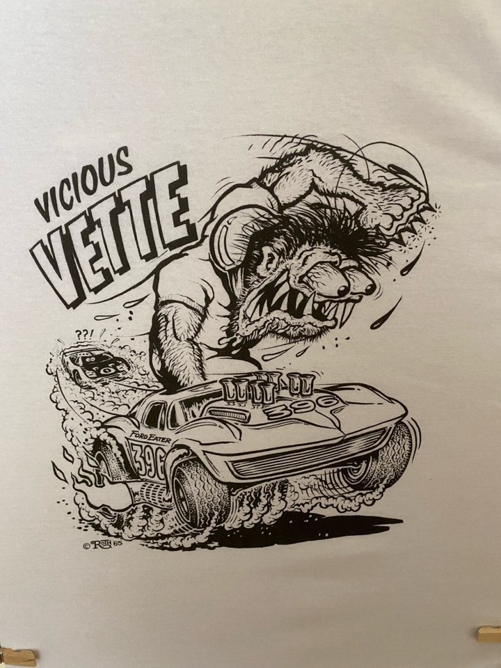 MEN'S ED 'BIG DADDY' ROTH MONSTER T-SHIRT XL - VICIOUS VETTE | eBay