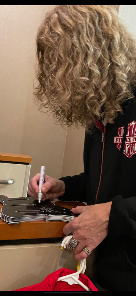 GFA Montrose Band Singer KEITH ST. JOHN Signed Electric Guitar PROOF ...