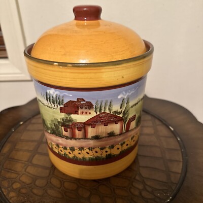 Romancing Provence Collections Douce Fait Main Pour Canister Covered ...