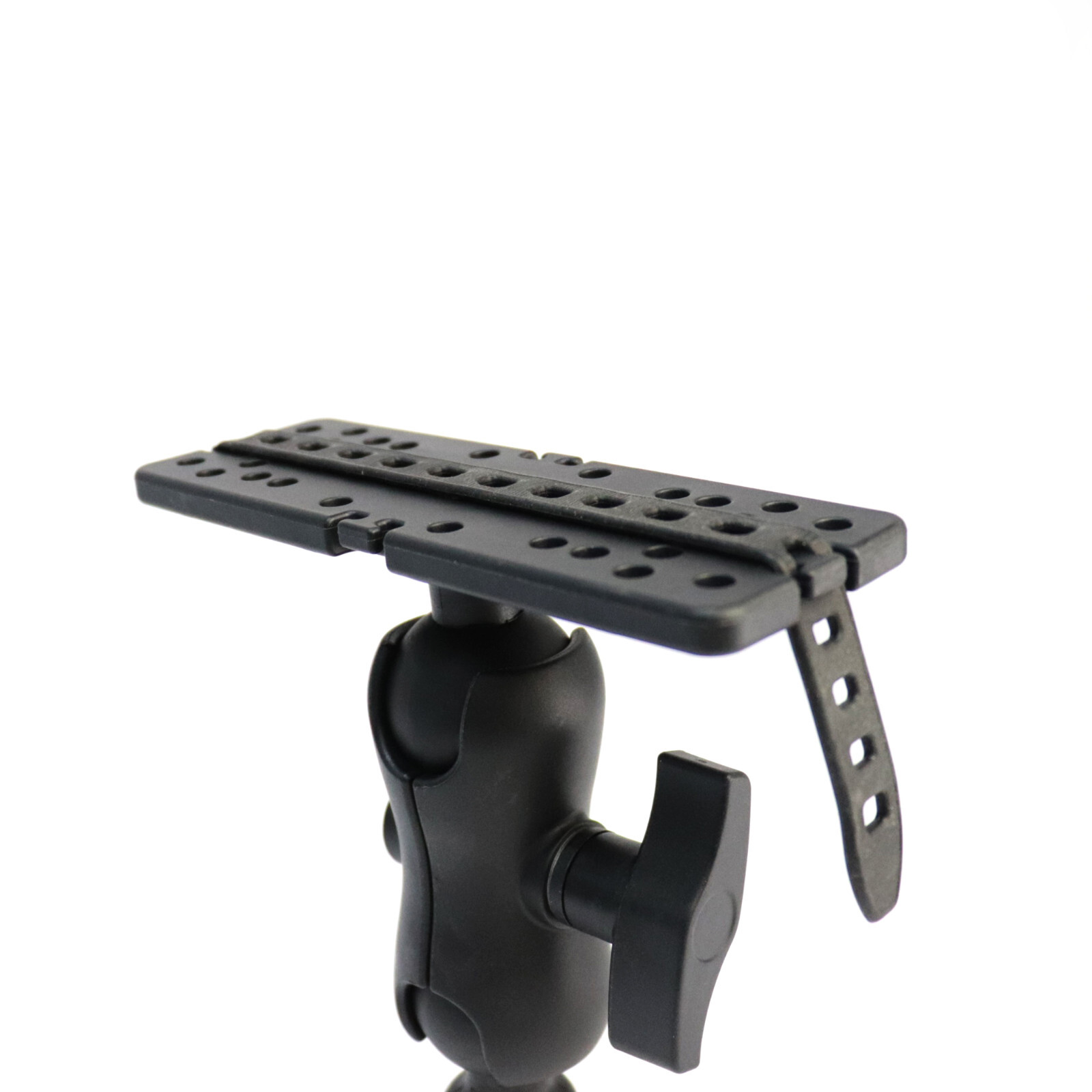 Adjustable Fish Finder Mount Base Plate Bracket Holder Rack for Boat ...