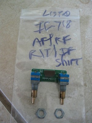 Icom IC-718 AF/RF gain+ RIT/IF Shift controls in Excellent shape | eBay