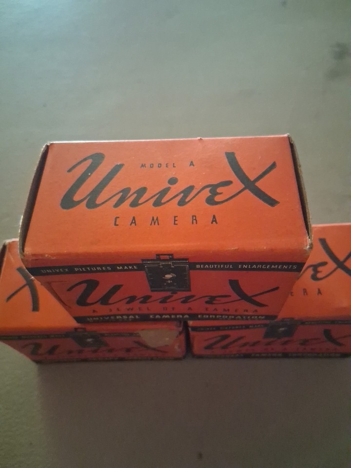 Vintage Univex Model A Camera Lot Of 3! All New! Made In 1933! Original ...