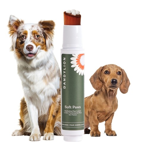 Soft Paws | Paw Lotion with Brush | Dog Paw Balm Hydrating Alternative ...