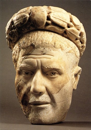 Carte Postale Sculpture Philippe l'Arabe Empereur de Rome Marbre Musée ...