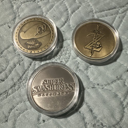 Nintendo Coins - Super Smash Bros & Super Mario Odyssey & Legend Of ...