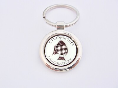 JAMES BOND 007 STROMBERG LABORATORY BADGE KEY FOB KEYRING GIFT | eBay