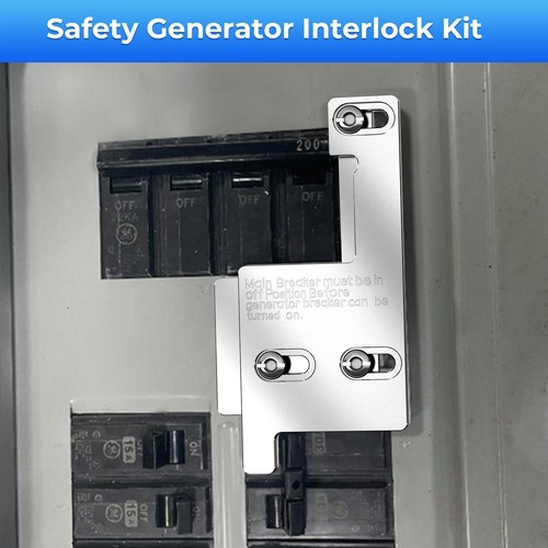 Generator Interlock Kit For GE Siemens Murray ITE 150 200 Amp Panel | eBay