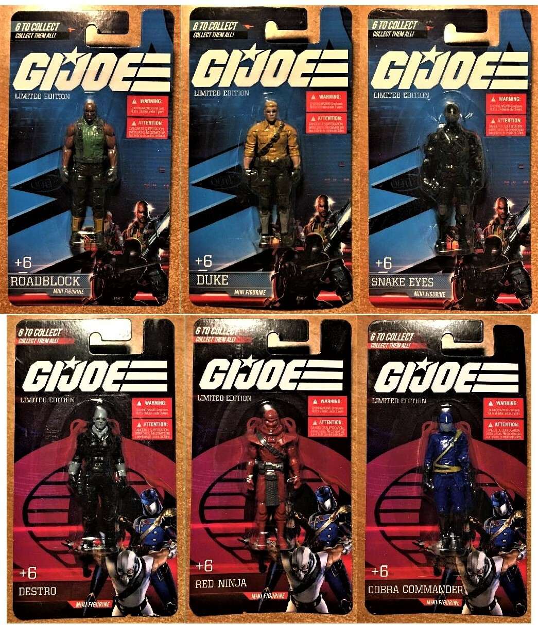 Choose your GI Joe 2.5 inch Mini Figurine! New LIMITED EDITION 2021!!!