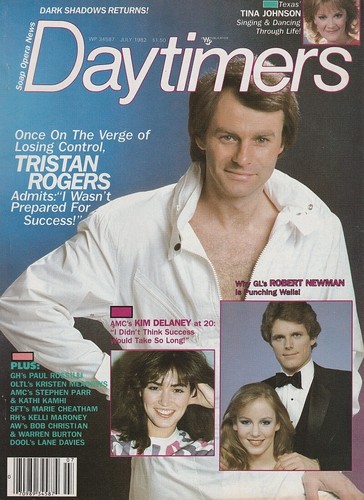 Daytimers soap opera July 1982 TRISTAN ROGERS-KIM DELANEY-ROBERT NEWMAN-L DAVIES | eBay
