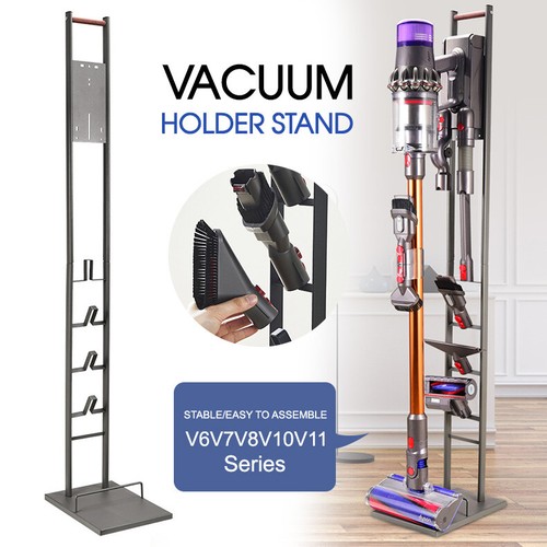 Freestanding Cordless Vacuum Cleaner Stand Floor Rack for Dyson V6 V7 ...