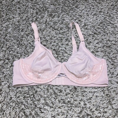 Vanity Fair Bra Size 38C Lace Pink #76571 | eBay