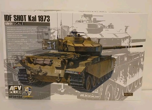 AFV Club AF35124 1/35 Scale IDF Shot Kal 1973 TANK MODEL | eBay