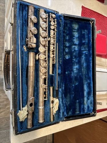 Artley Symphony Flute Silver Closed-hole Vintage C Flute in Hard Case ...