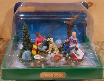 Lemax Christmas Village Multi-Race Figurine - Harvest Crossing Fall ...