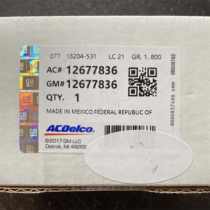 OEM GM AC DELCO OIL PRESSURE SENSOR SWITCH 12616646 12677836 D1846A | eBay