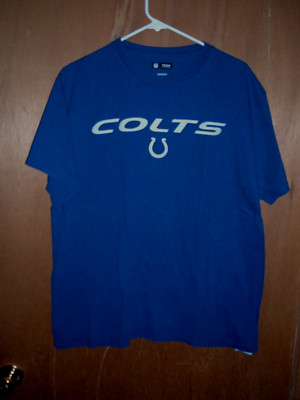 NFL Indianapolis Colts Football Adult Large Team Apparel T-Shirt | eBay