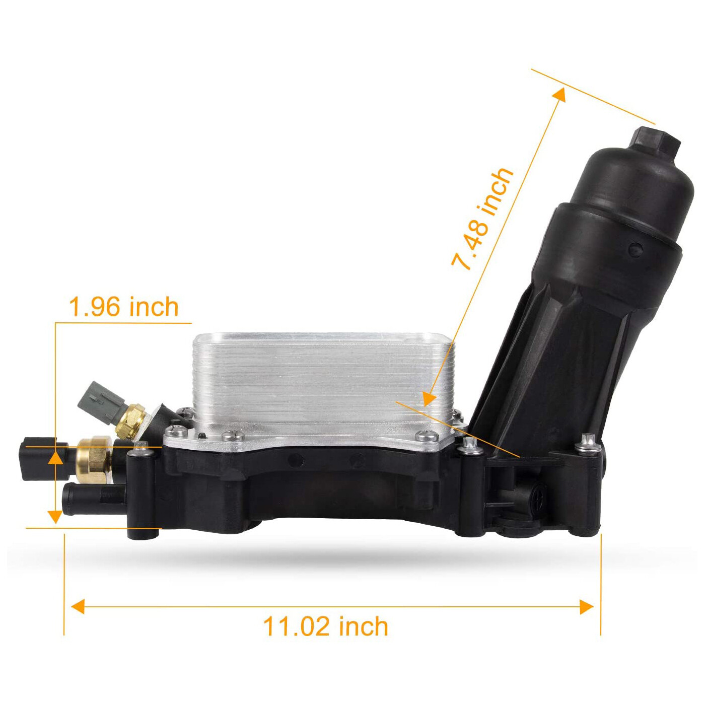 FOR 14-17 JEEP DODGE CHRYSLER RAM 3.6 V6 OIL FILTER HOUSING ADAPTER ...
