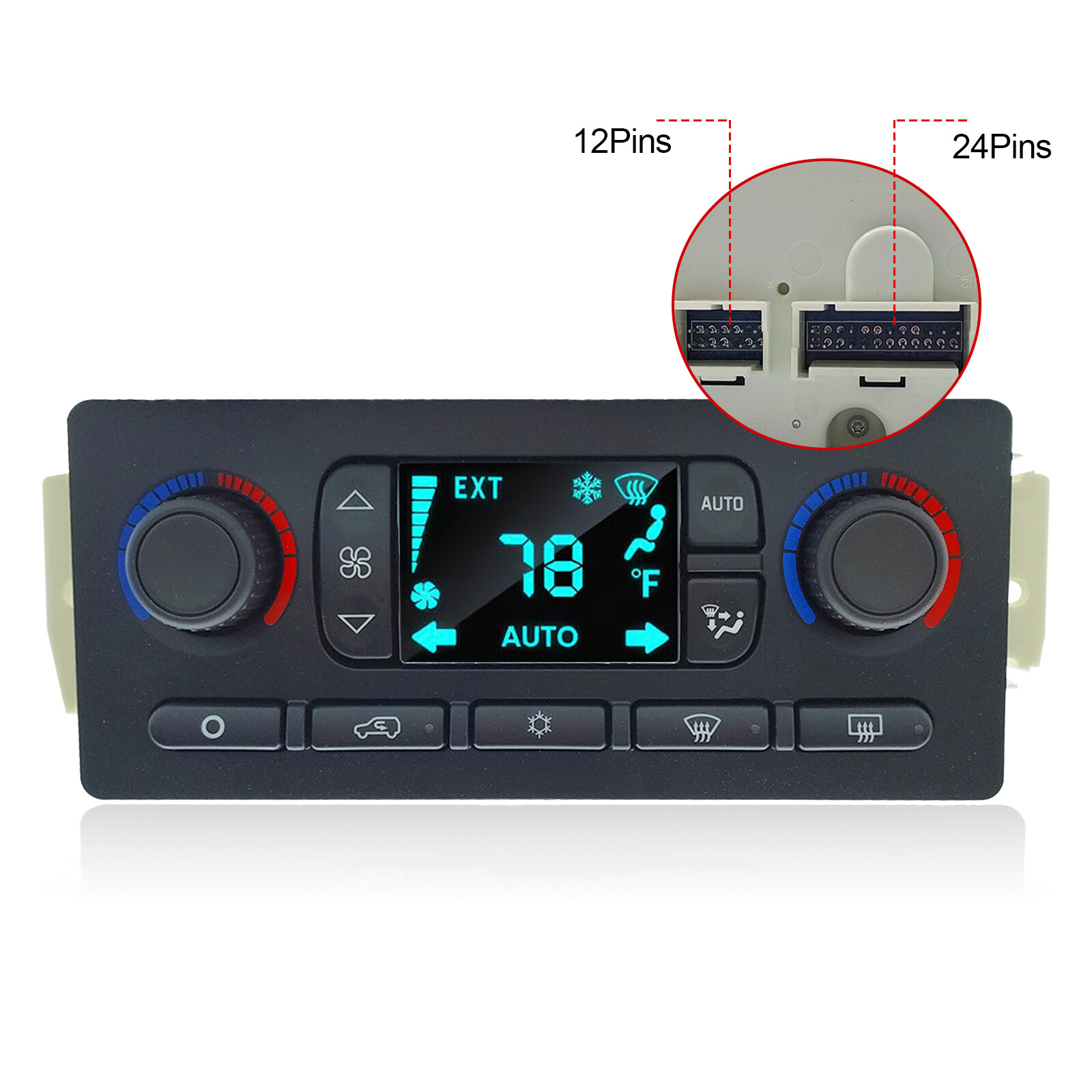 AC Heater Climate Control Module 599-211XD For GMC Yukon Chevrolet ...