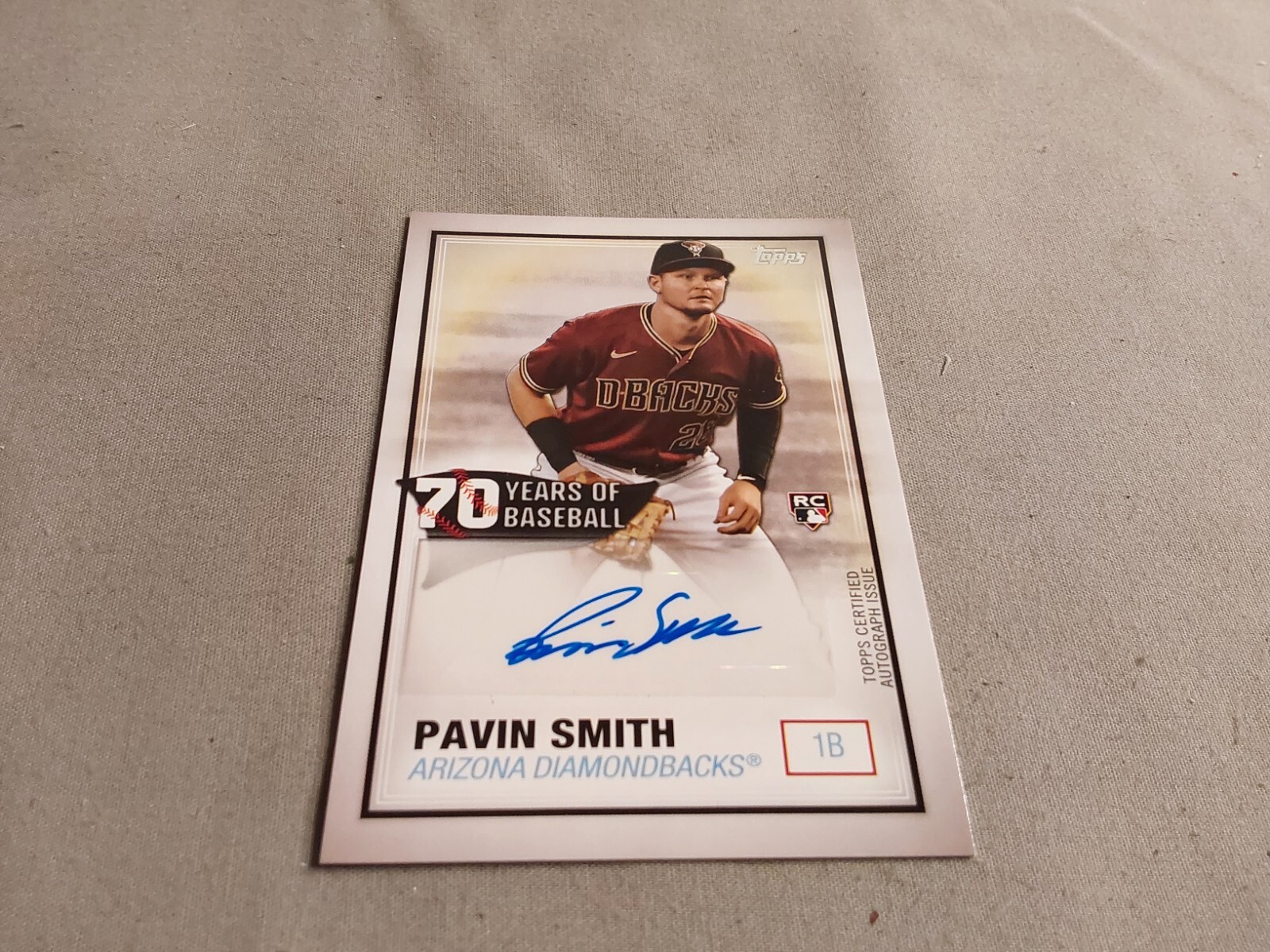 2021 Topps Series 2 Baseball No 70YA PS Pavin Smith Autograph | eBay