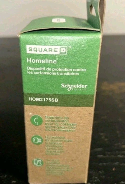 Square D HOM2175SB 2-Pole 120/240 V 25kA Surge Protector Device New | eBay