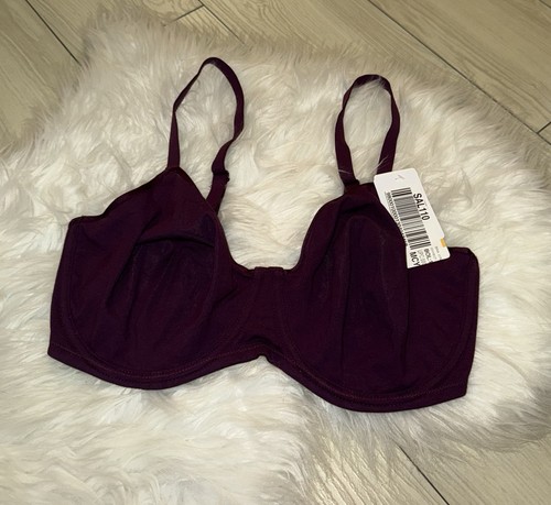 b.tempt'd by Wacoal Cotton To A Tee Underwire Bra Womens 34D Purple ...