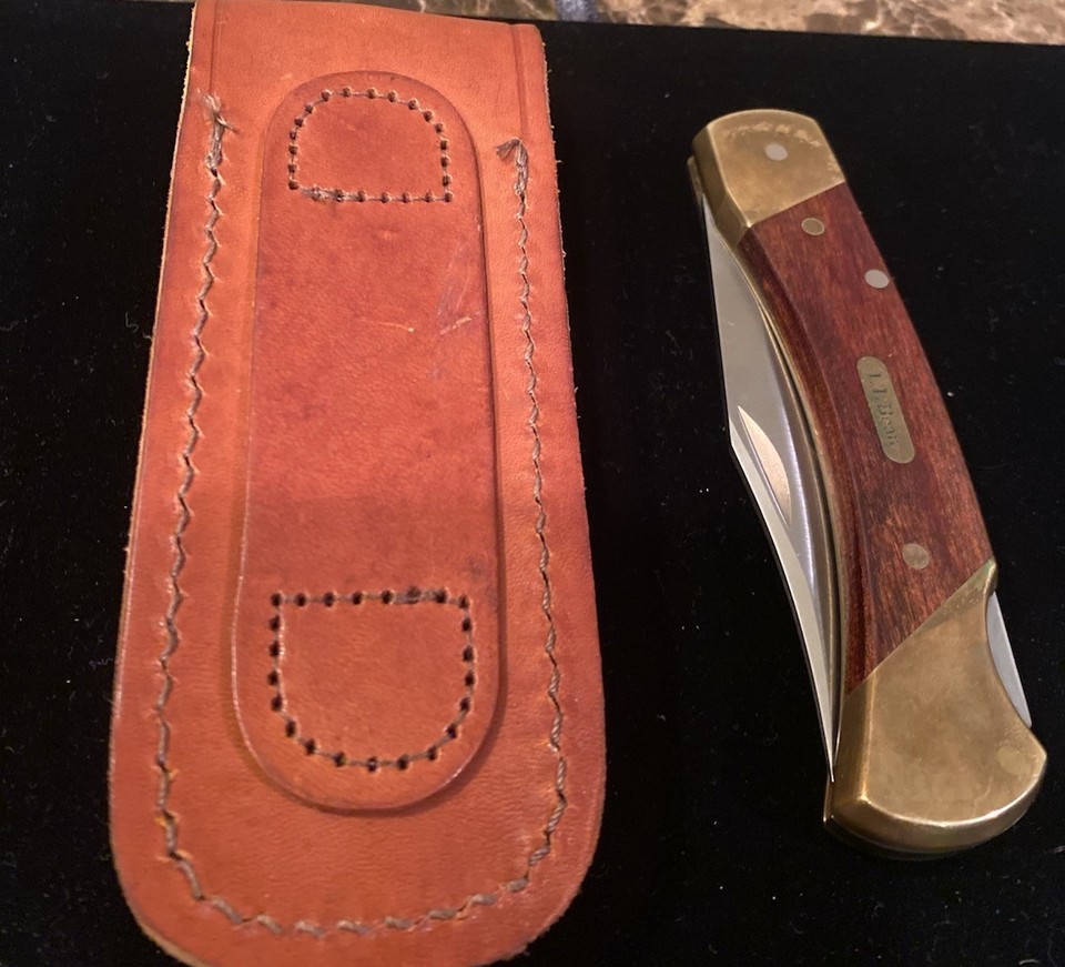 LL BEAN. Vintage Schrade UNCLE BUCK Rare Knife A777 Lock back Knife NIB ...