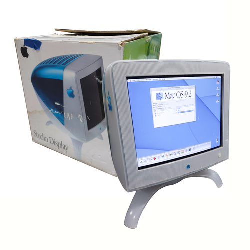 Vintage 17" Apple Studio Display w/Box - CRT, Tested & working, 1999 ...