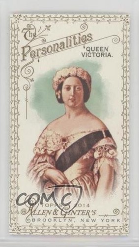 2014 Topps Allen & Ginter's Mini Gold Bordered Queen Victoria #100 | eBay