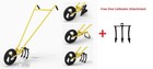 Hectare Wheel Hoe with 7" Weeder + 3 Tooth Cultivator + Furrow ...
