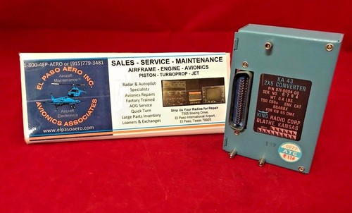 Bendix King KA-43 2X5 Converter w 8130 & warranty P/N 071-0004-00 ...