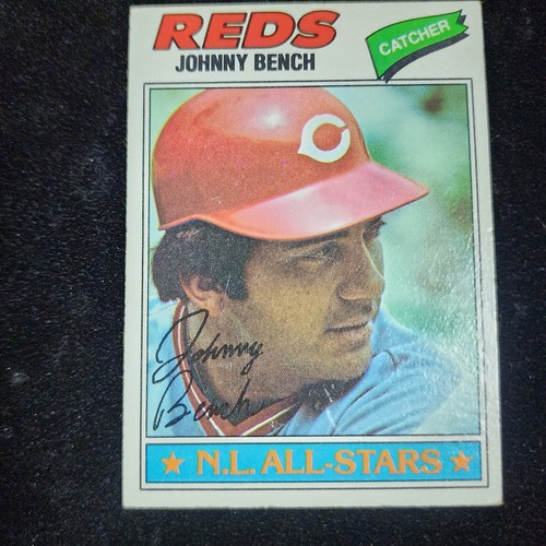 1977 Topps #70 Johnny Bench - Cincinnati Reds | eBay