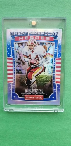 = 2017 John Riggins Panini Rookies & Stars Great American Heroes ...