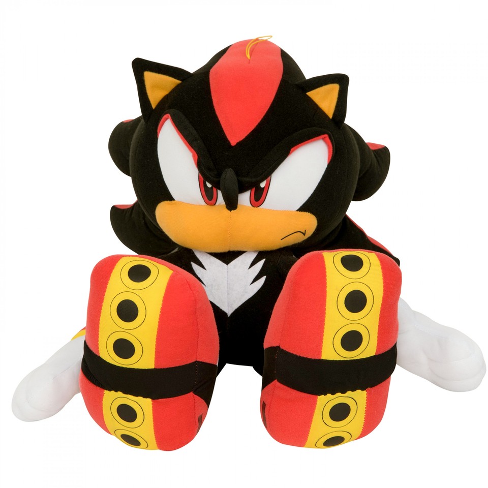 Sonic The Hedgehog Shadow 20" Plush Doll Black | eBay