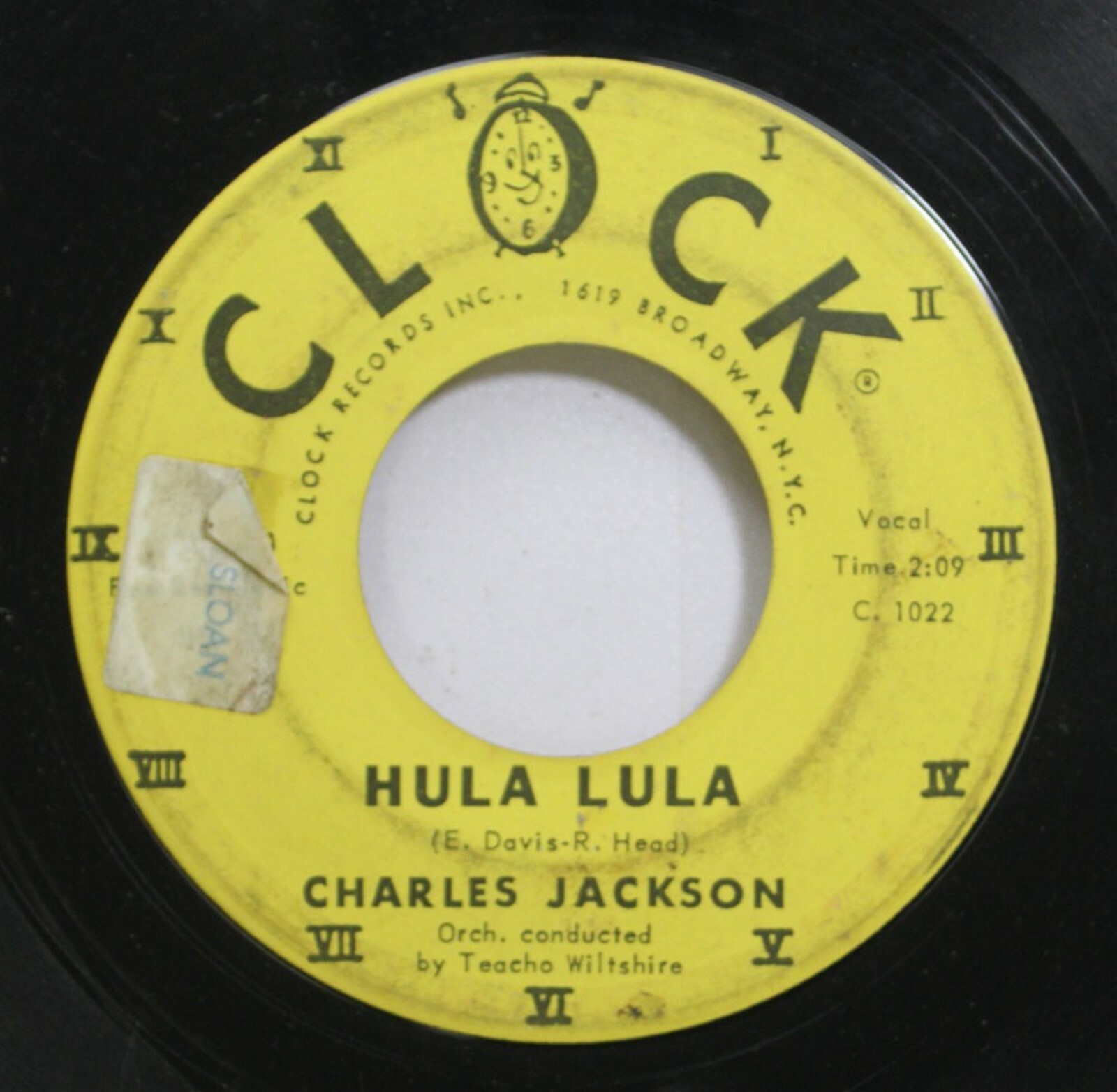 Hear! Northern Soul 45 Charles Jackson - Im Yours / Hula Lula On Clock ...