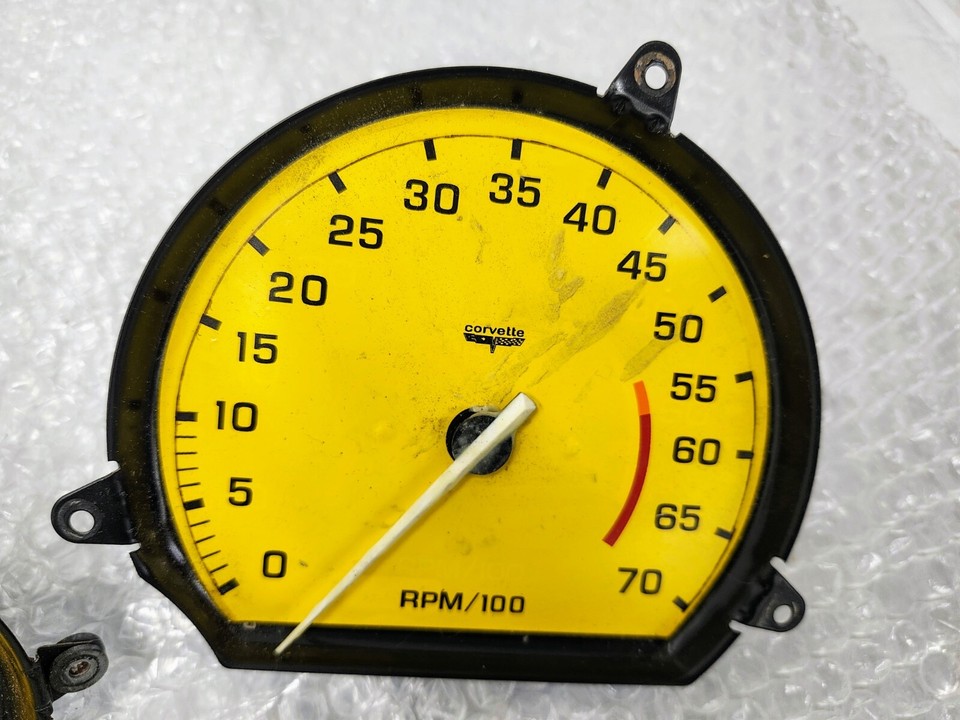 79-82 C3 Corvette Speedometer 140mph & Tachometer Gauge Cluster Set ...