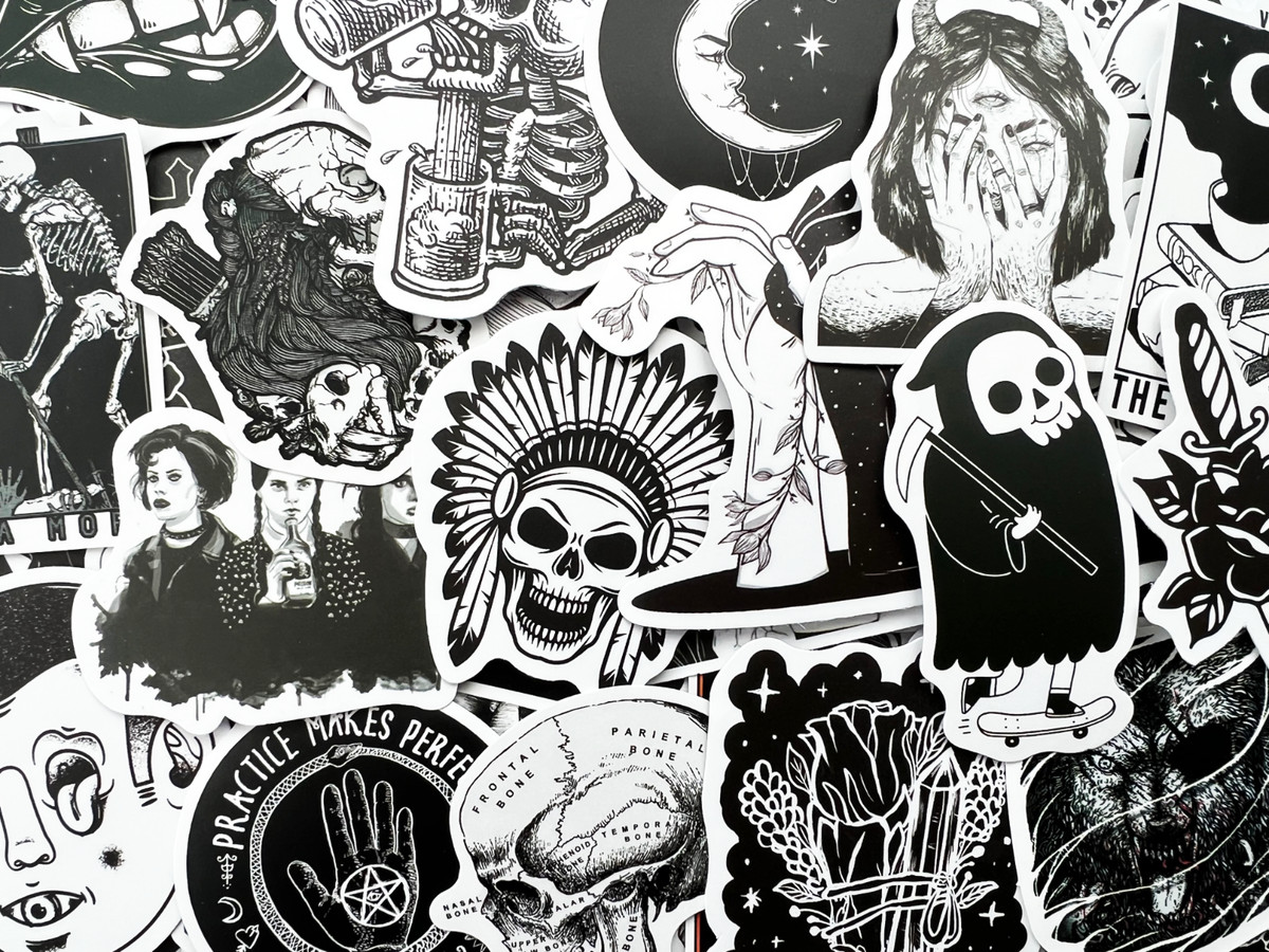 Cool Skull Stickers