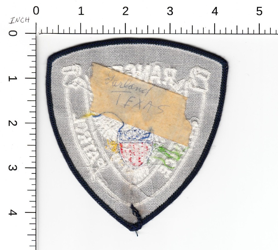 RANGER SERVICE PATROL GARLAND TEXAS ?? POLICE PATCH | eBay