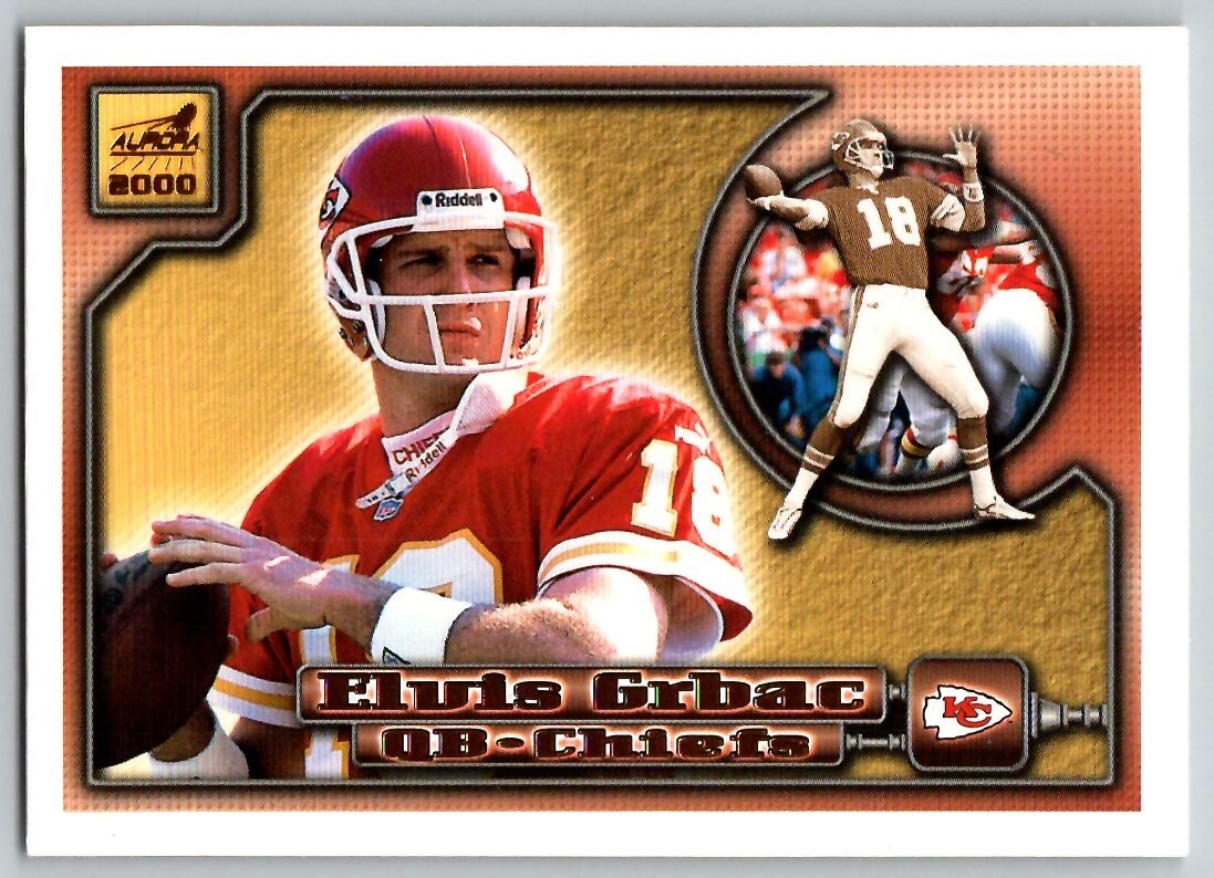 2000 PACIFIC AURORA ELVIS GRBAC KANSAS CITY CHIEFS #70 | eBay