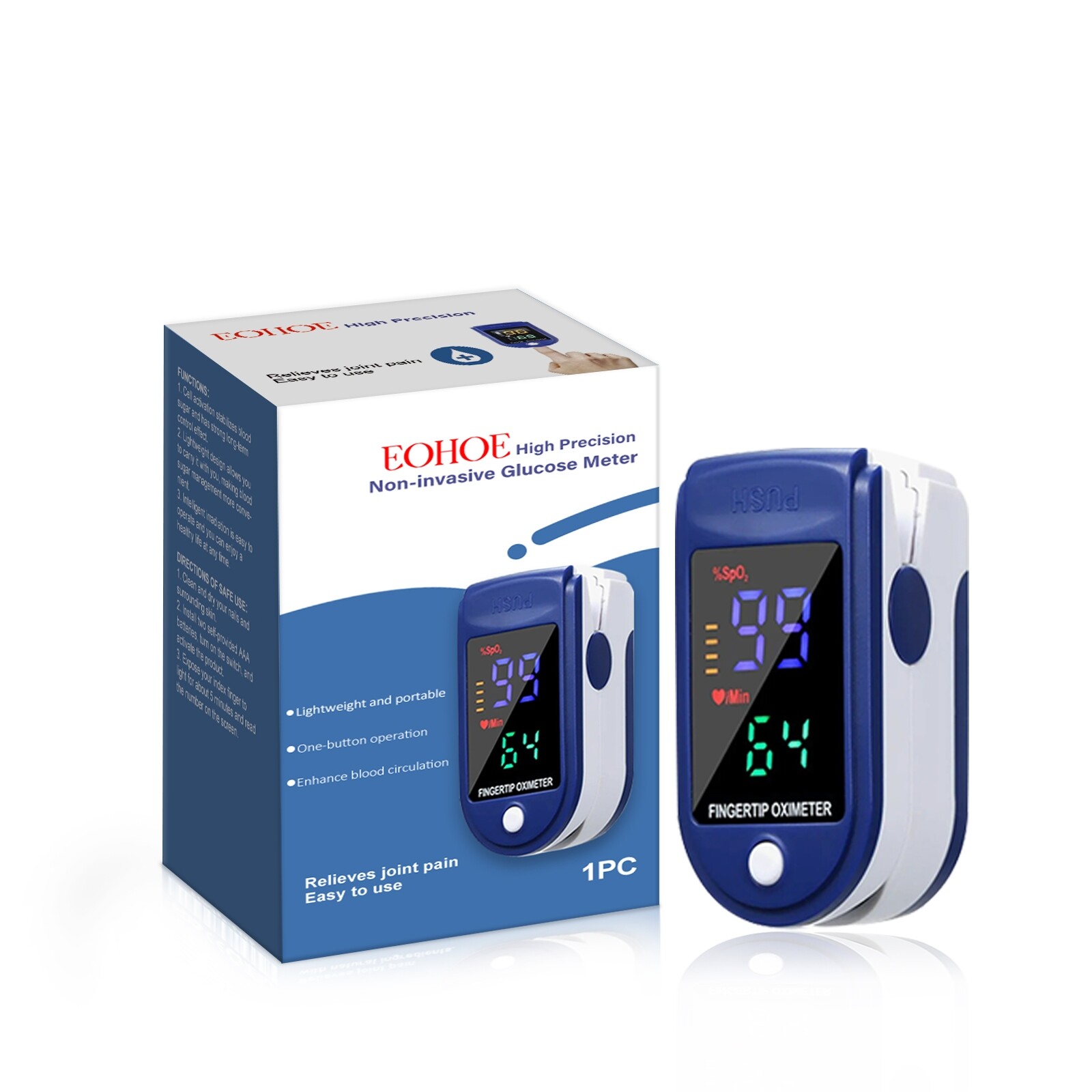 High Precision Non-Invasive Glucose Meter | eBay