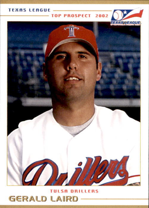 2002 Texas League Prospects Grandstand #10 Gerald Laird Garden Grove ...