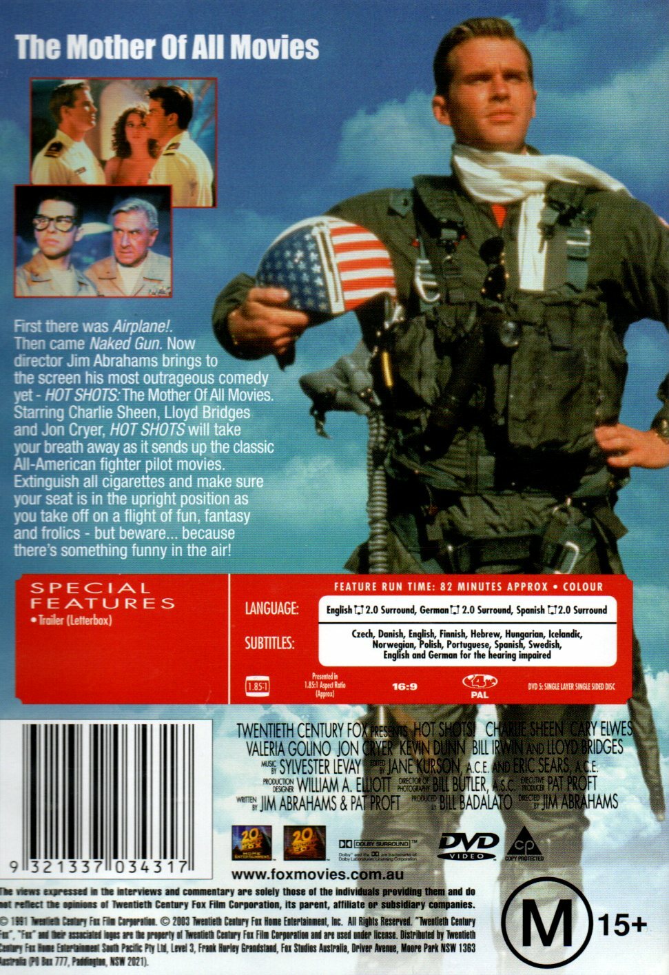 Hot Shots! (DVD, 1991) for sale online | eBay