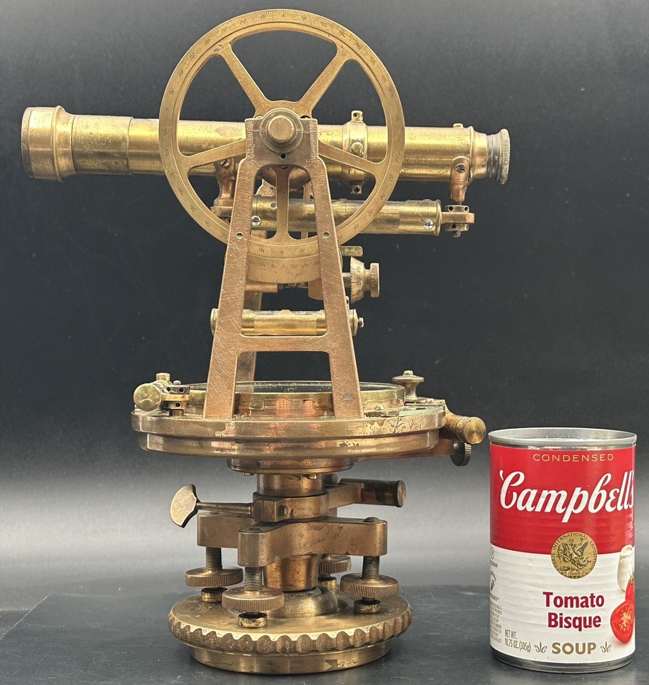 Vintage Lietz Surveying Engineer Transit Theodolite Instrument San ...