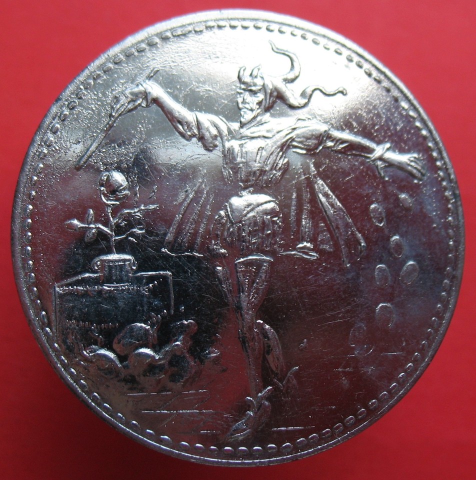 Bartl magician token - MT025 - "Made in Germany" - Zn npl - v.2 -more ...