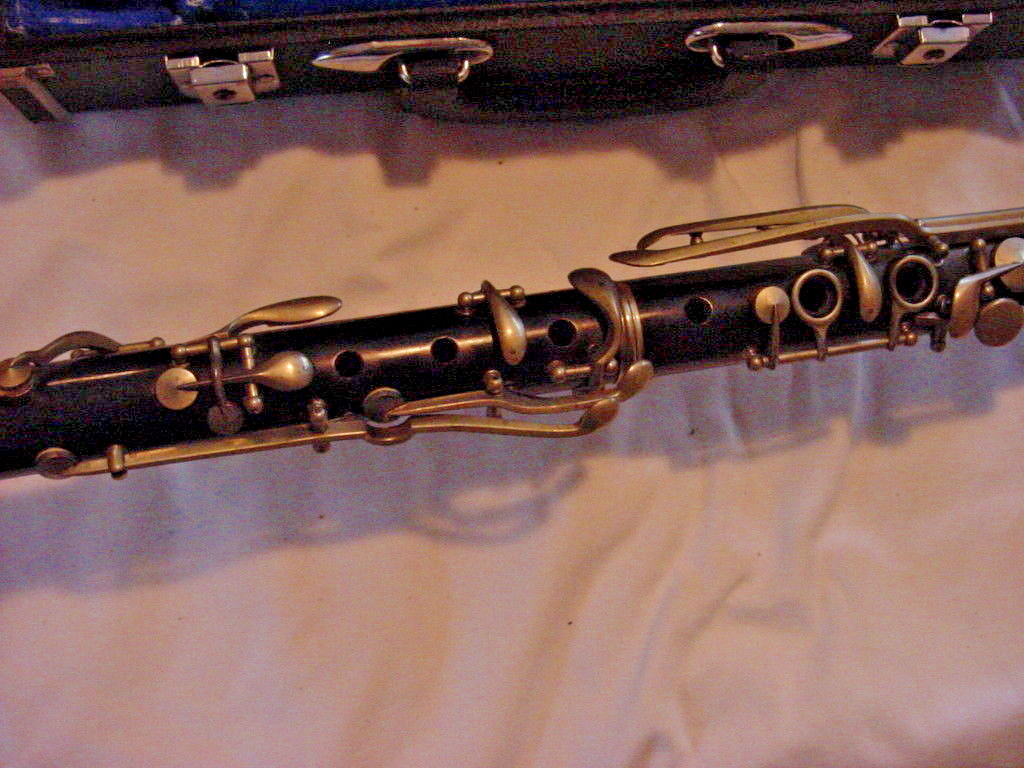VINTAGE B WOOD CLARINET HIGH PITCH SELMER BARREL ALBERT SYSTEM ? | eBay
