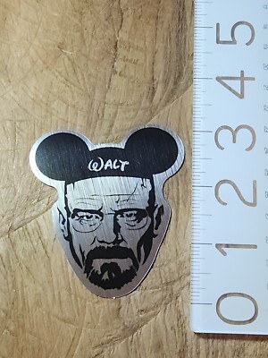 BREAKING BAD STICKER Walter White Metallic Sticker Walt Decal Metallic ...