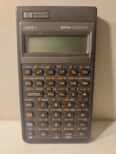 Hewlett Packard HP 32S II Wireless Handheld RPN Scientific Calculator ...