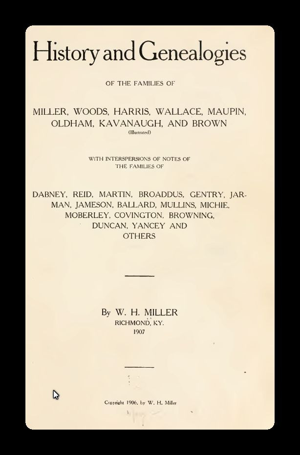 The Gentry Family in America 1676-1909 - New Kent County VA | eBay