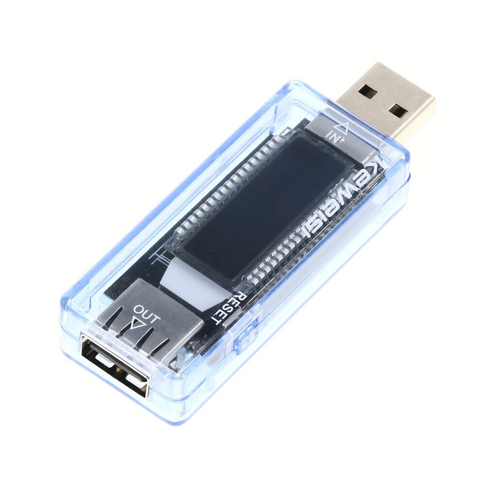 USB Tester Portable Current Voltage Charger Capacity Tester Mini ...