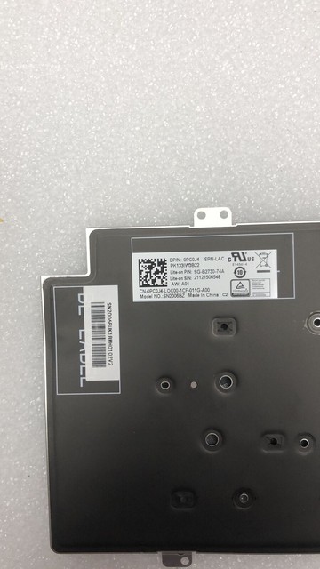 Spanish Dell latitude 5420/7420/7520 Keyboard PC0J4 0PC0J4 for sale ...